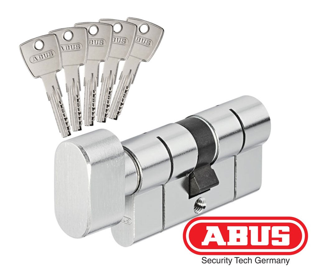 Cylindre de haute sécurité Abus D6 à bouton | ProtectHome