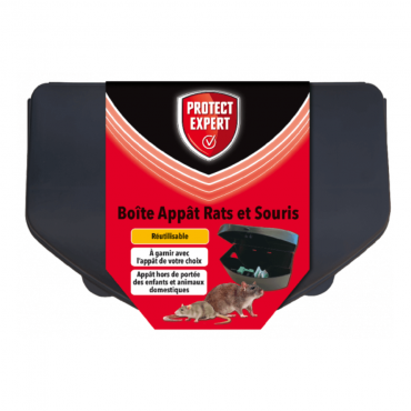 Boîte à appat sécurisée tous rongeurs - ProtectHome