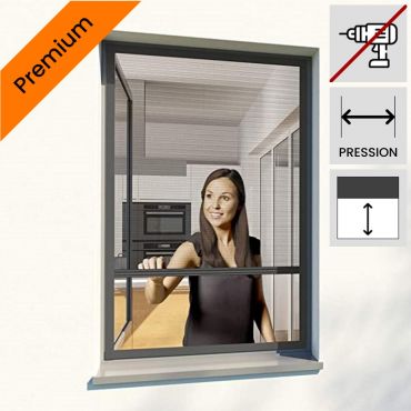 Moustiquaire fenetre plissée premium | Qualité professionnelle