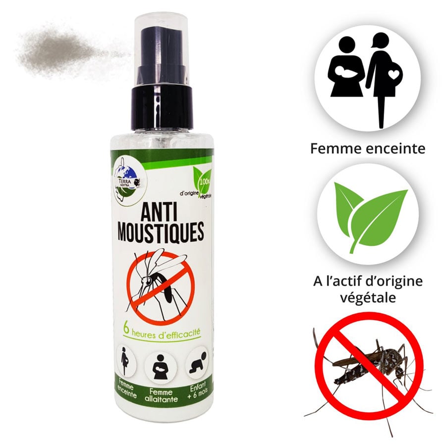 Répulsif moustique pour femme enceinte 100% naturel