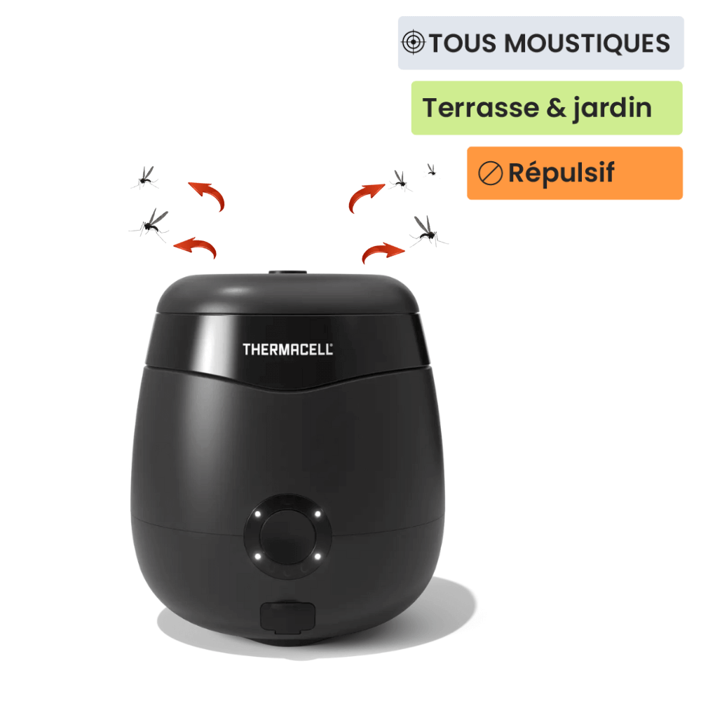 Choisissez le répulsif moustique 100% efficace pour protection de 29m²