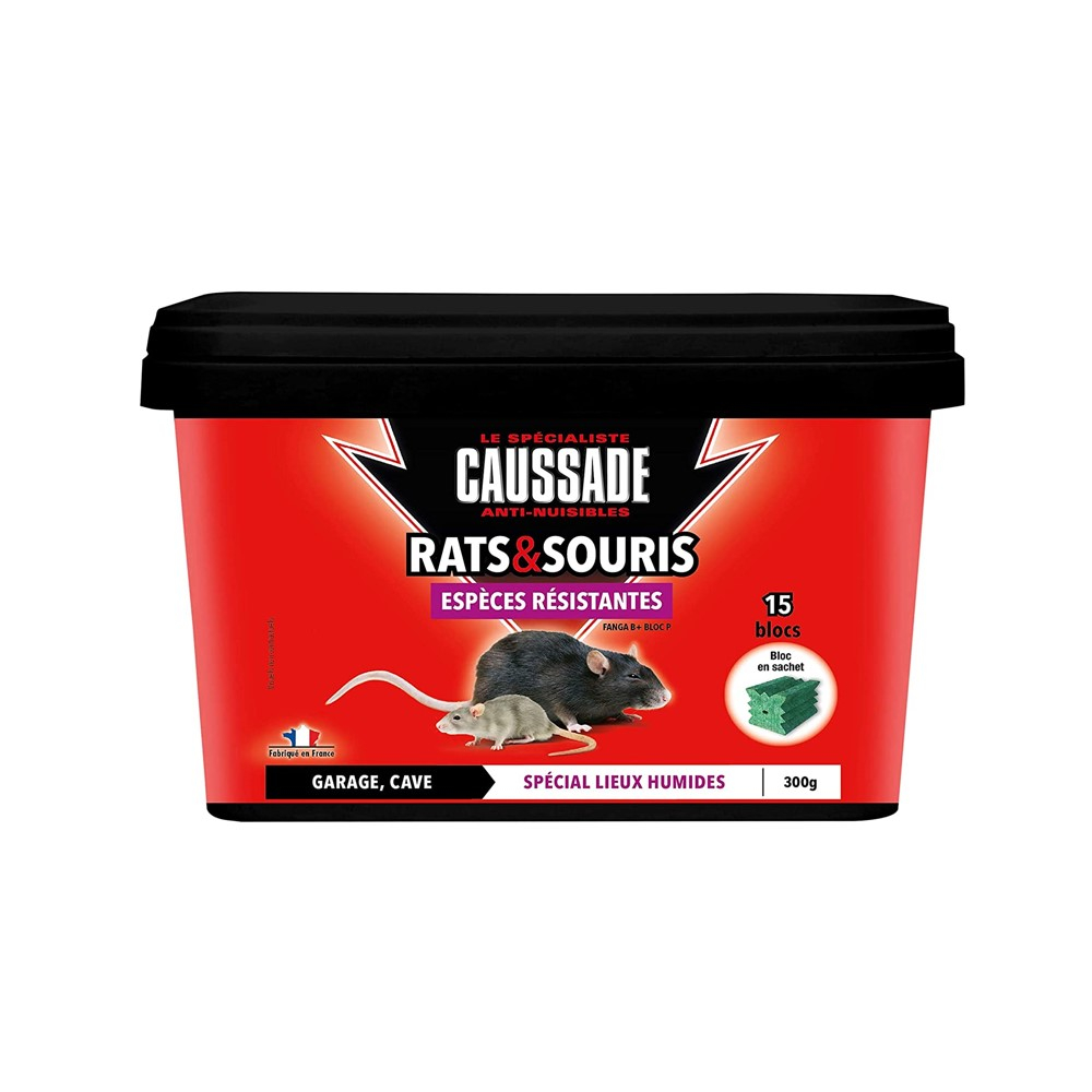 Bloc raticide souricide - ProtectHome